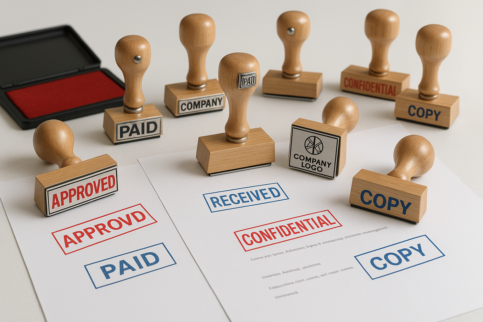 5 reasons to use custom stamps for your business – Lulu Labels