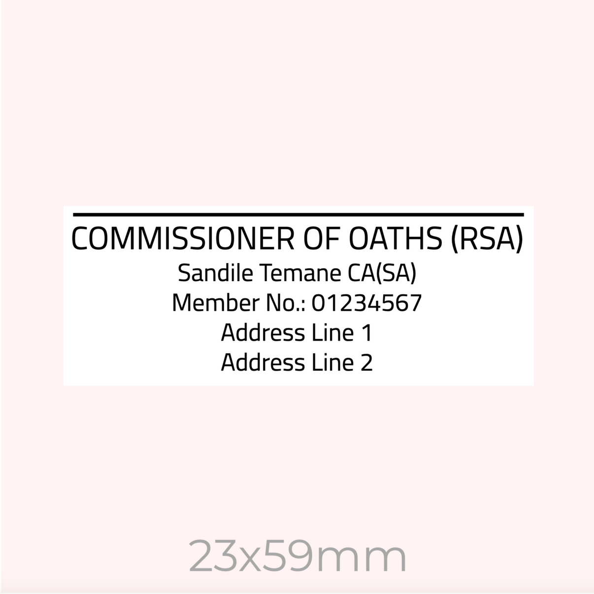 Designation Stamp – Lulu Labels
